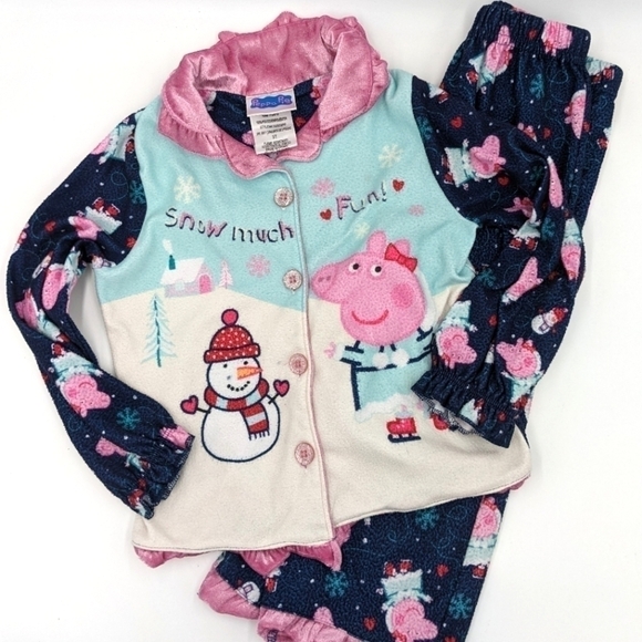 Peppa Pig | Pajamas | Peppa Pig Fleece Pajama Pj Set 3t | Poshmark